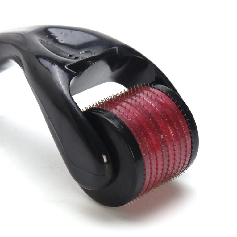 Derma Roller For Scalp with 540 Titanium Alloy Microneedles, 1.5mm ...